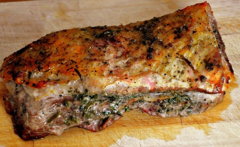 Telečja rebra v zeliščni skorji – Culinary journey by me